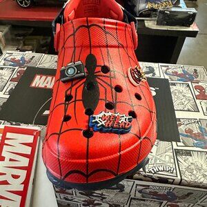 CROCS | Shoes | Crocs Kids Team Spiderman All Terrain Clogs Navy Size ...
